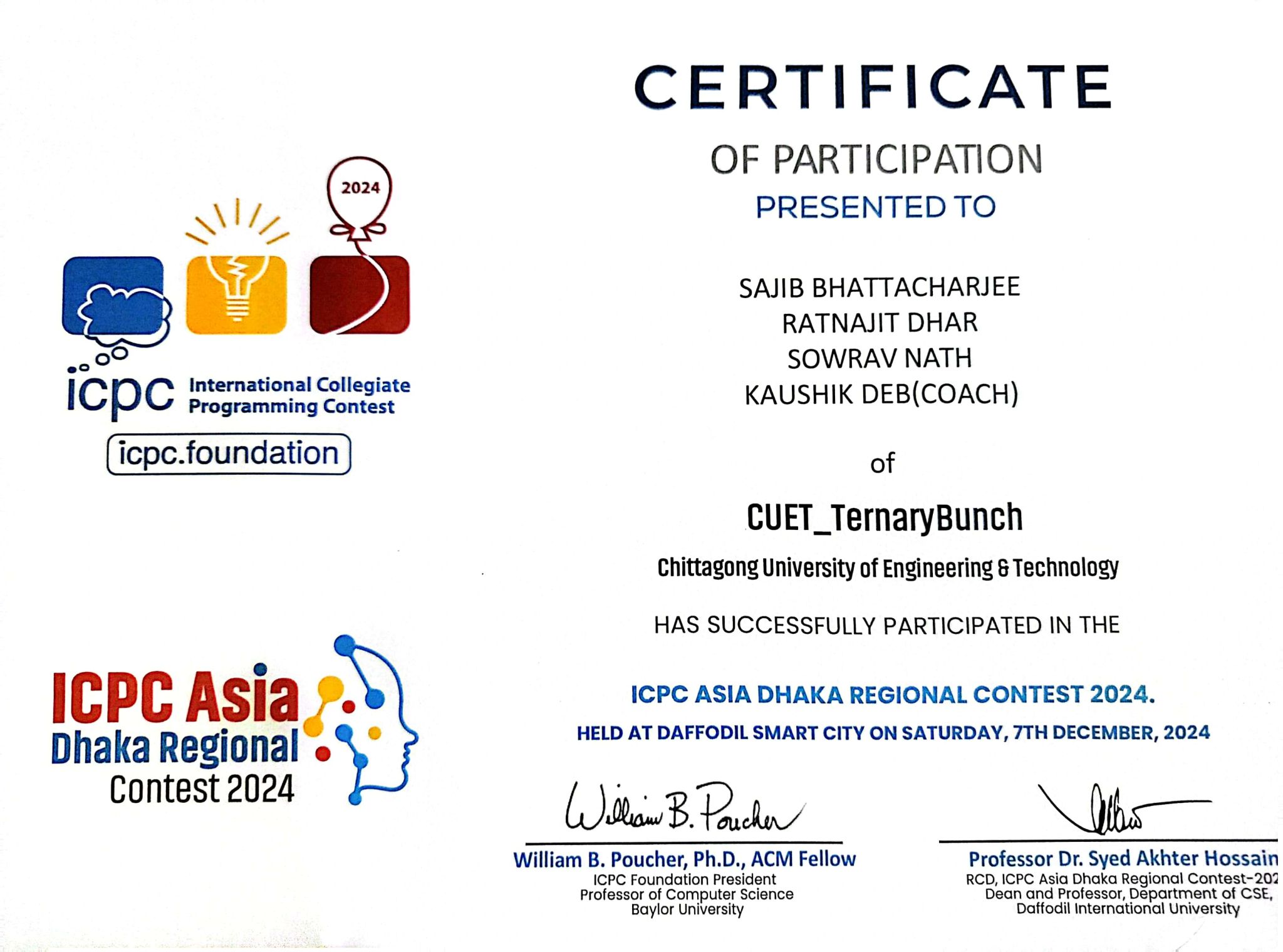 Professional Certifications